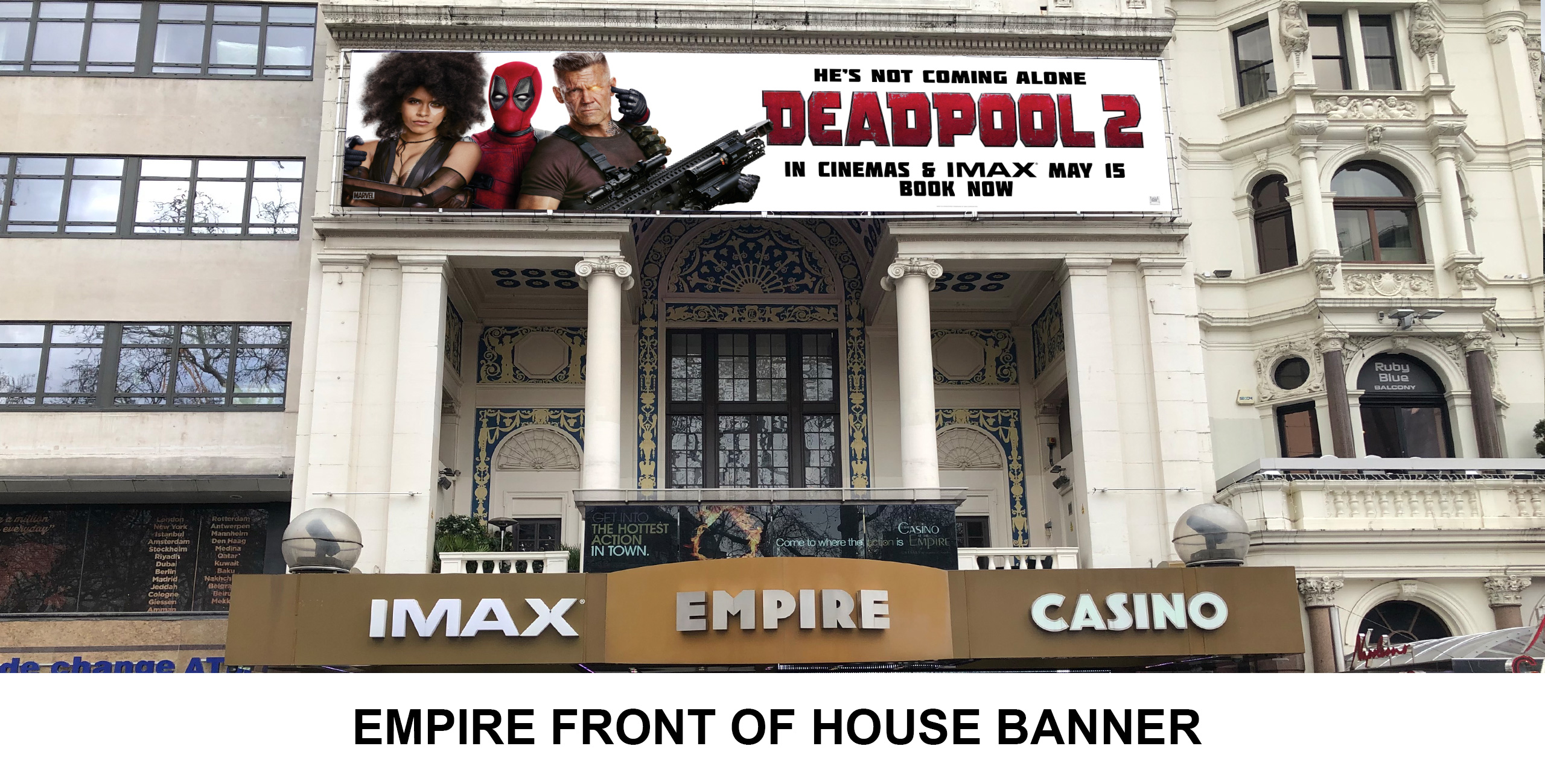 Hoo-Ha.ltd - DEADPOOL 2 UK campaign